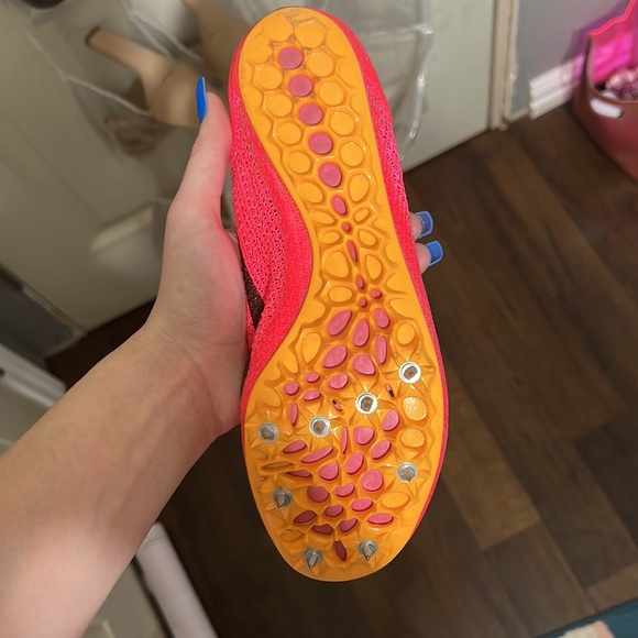 Nike | Shoes | Nike Super Fly Hot Pink Spikes | Poshmark